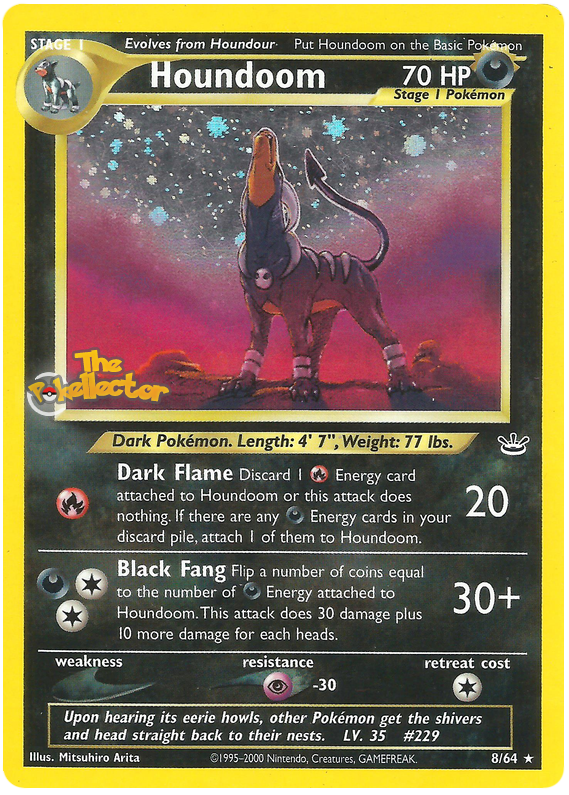 Houndoom - Neo Revelation #8 Pokemon Card