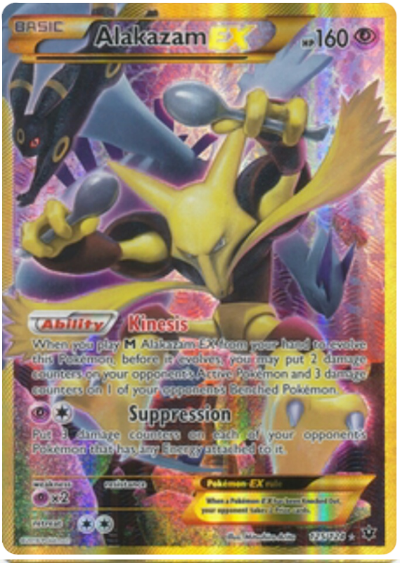 Alakazam EX - Fates Collide #125 Pokemon Card Alakazam EX - Fates Collide #125 Pokemon Card